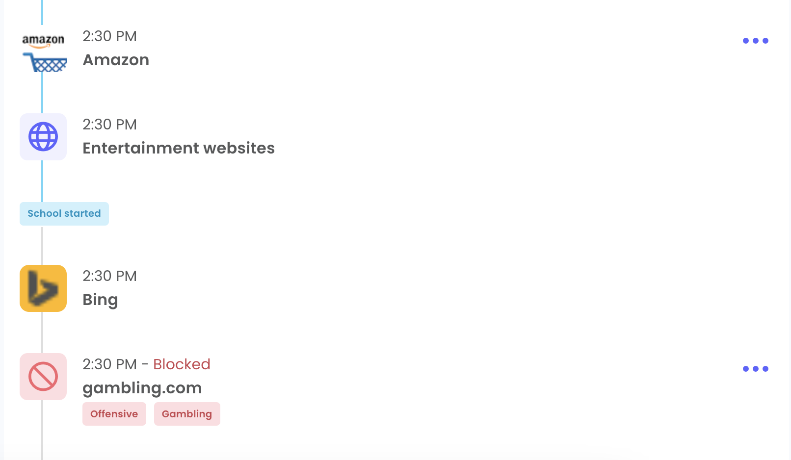 What kind of activity can I monitor on school-issued devices ...