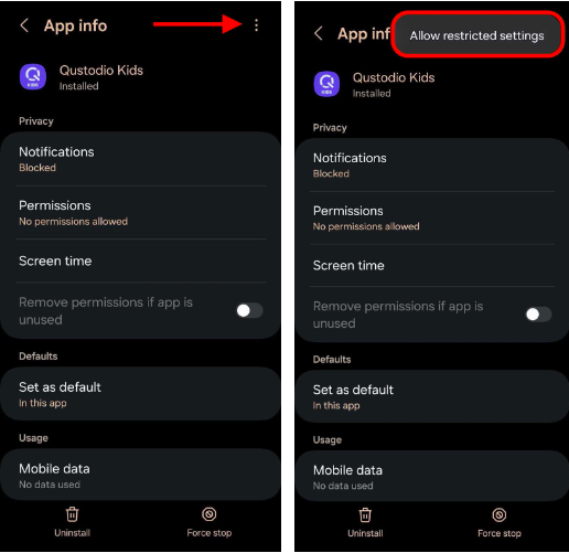 How Do I Set Up Calls And Sms Text Message Monitoring On Android Devices Qustodio Help