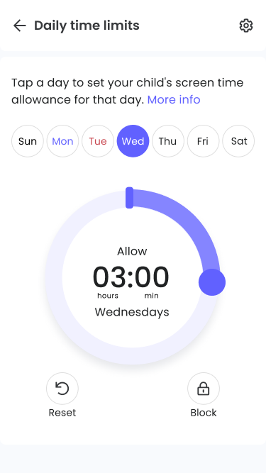How to set time limits with Qustodio? – Qustodio Help