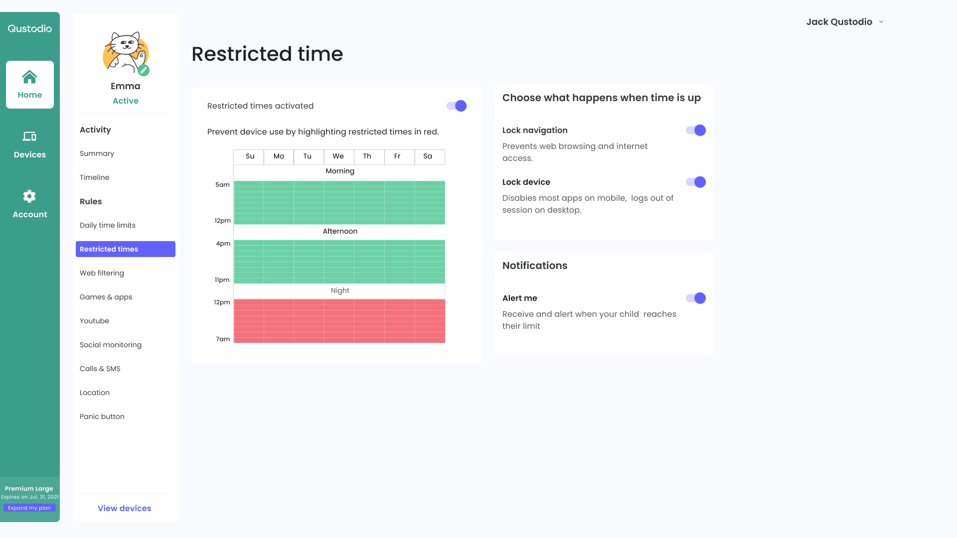 How To Set Time Limits With Qustodio Qustodio Help